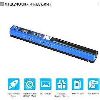 iScan Portable Pocket Document Scanner, 900DPI USB Portable Image ...