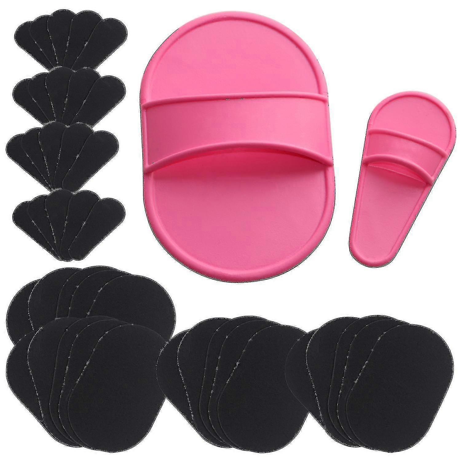 Exfoliating Hair Removal 40 Pad Set For Smooth Skin On Legs Arm Face ...