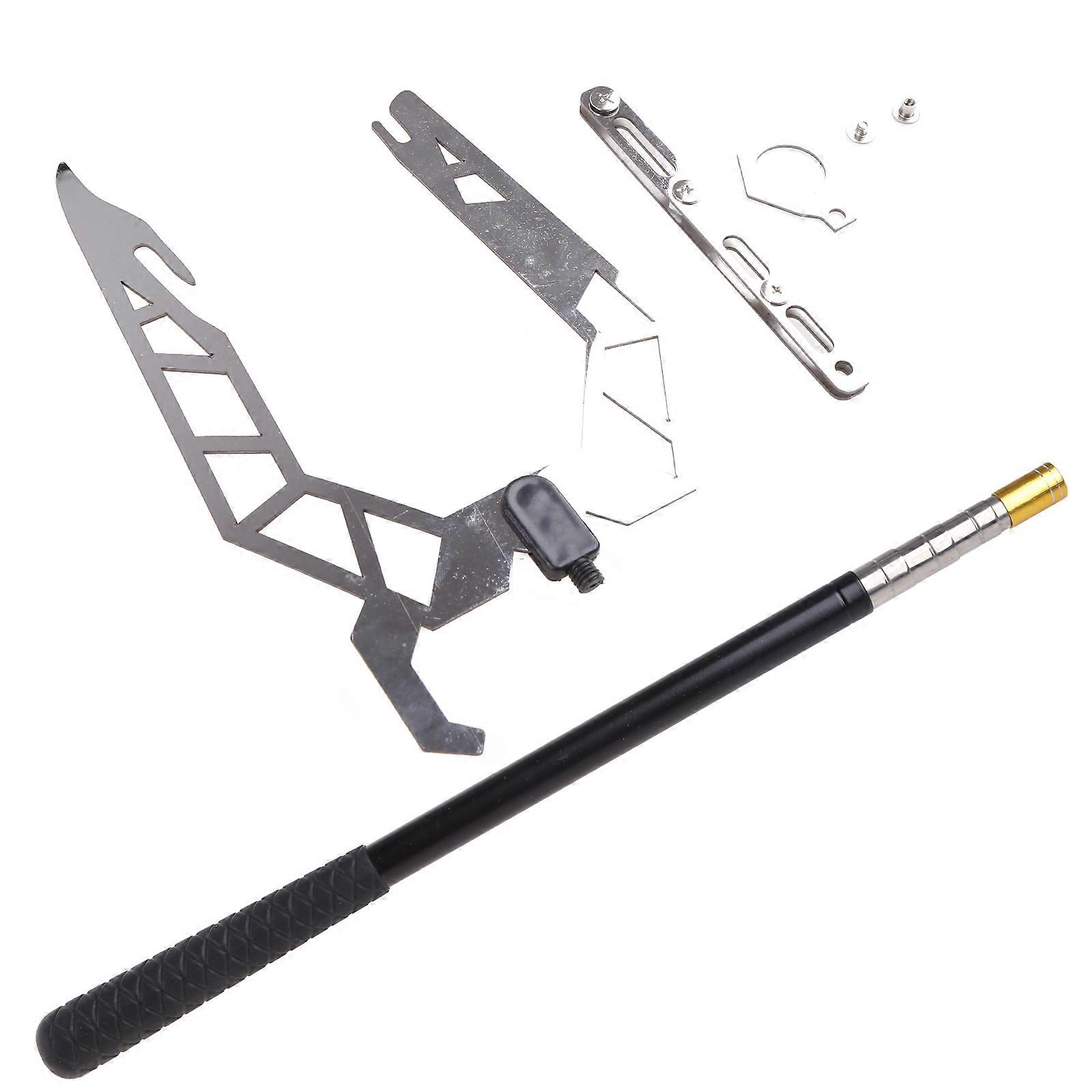 Multi-Purpose Dock Hook Telescopic Boat Hook and Rope for Boat Easy ...