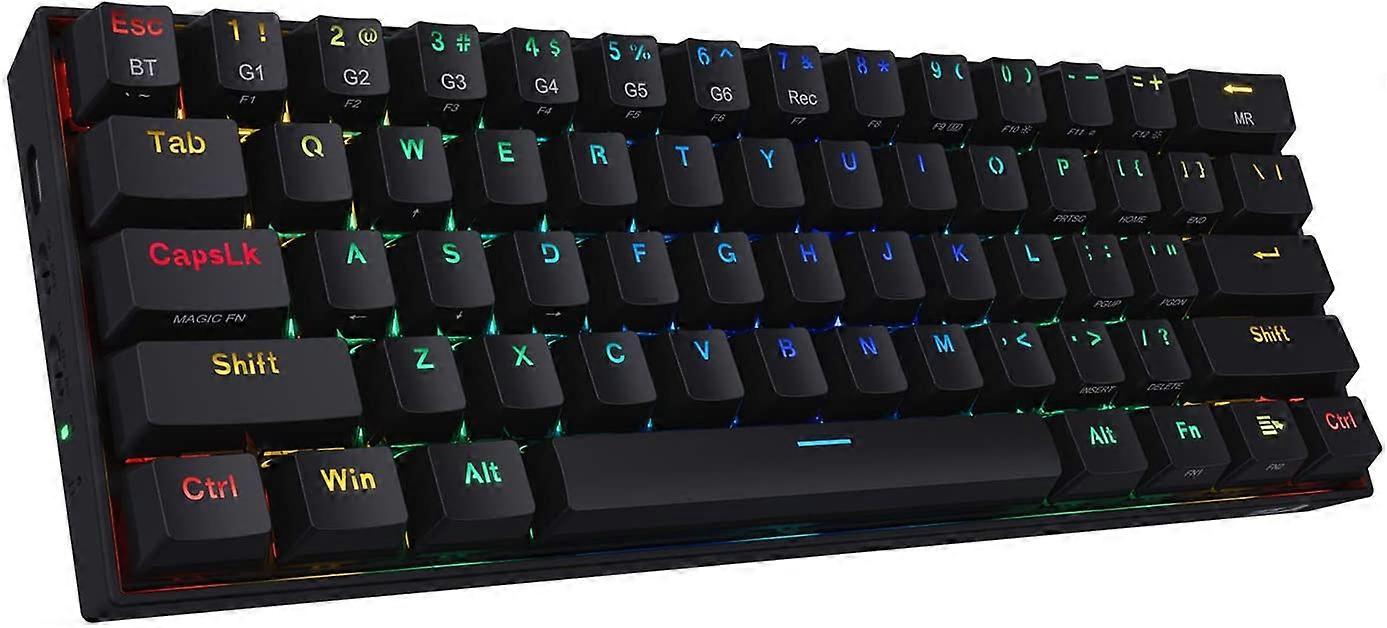 RGB Backlight Gaming Keyboard, Wireless Mechanical Keyboard for Gamers ...