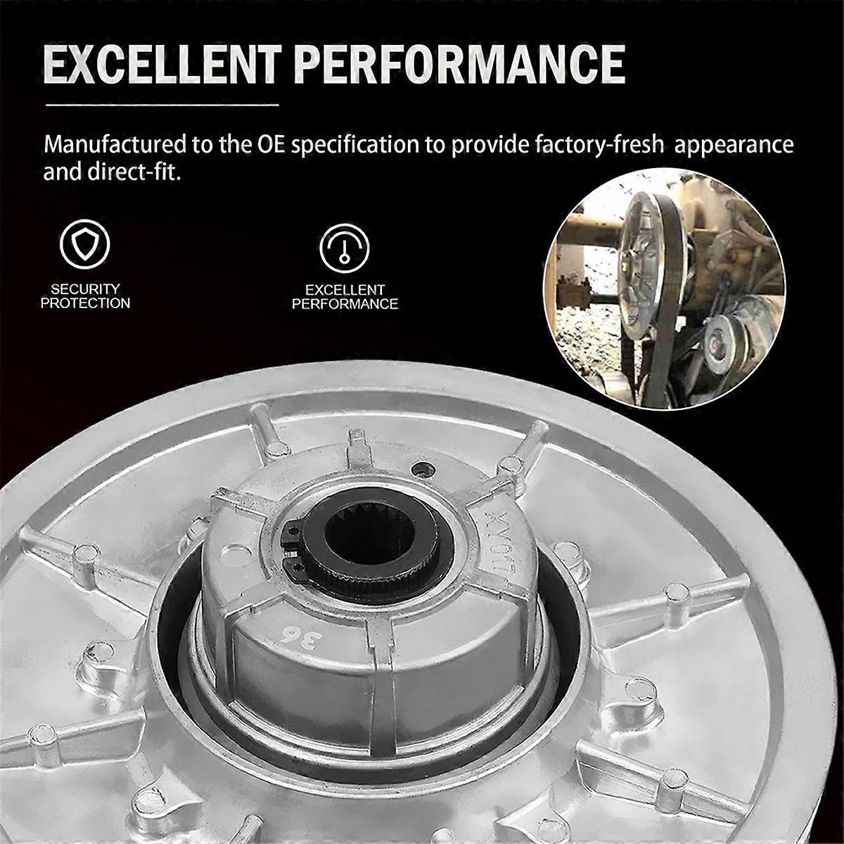 36 Degree Secondary Rear Driven Clutch for Gas Golf Cart 4-Cycle ...