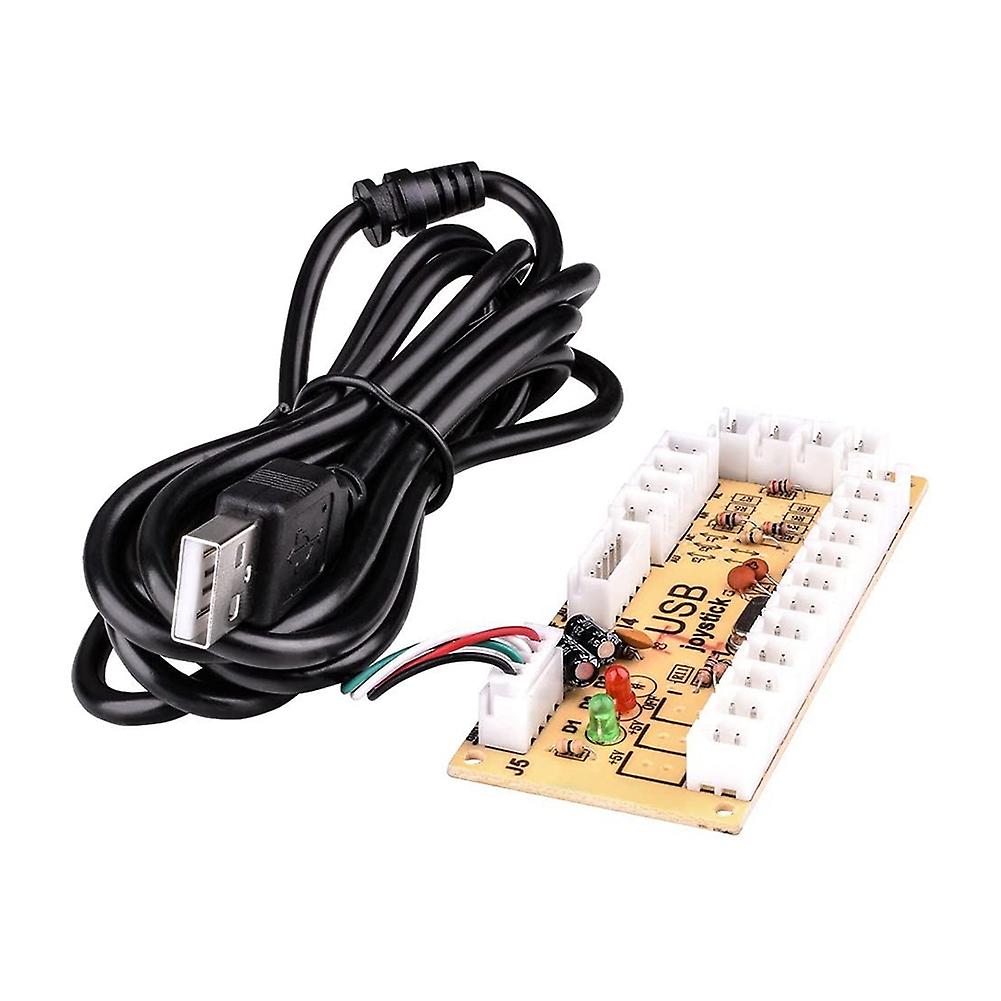 Diy Arcade Joystick Circuit Board Usb Gamepad Control Board For Mame ...