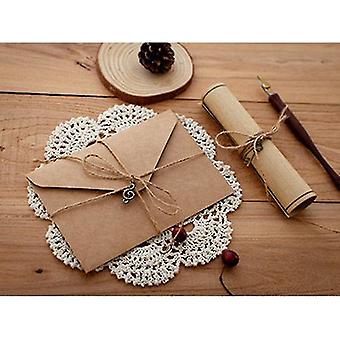 12 Pcs Vintage Kraft Paper Writing Paper European Style Paper For ...