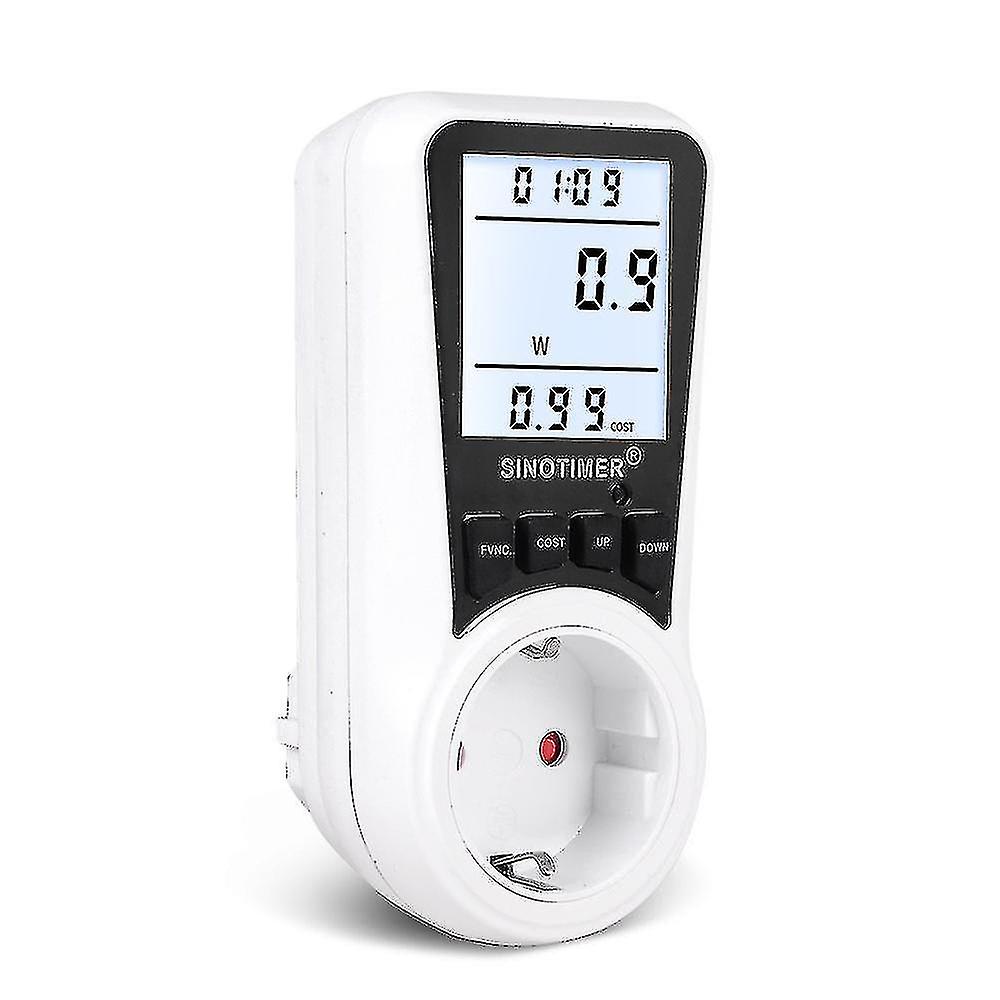 Electricity Meter For Socket Electricity Meter, 16a Energy Cost Meter ...