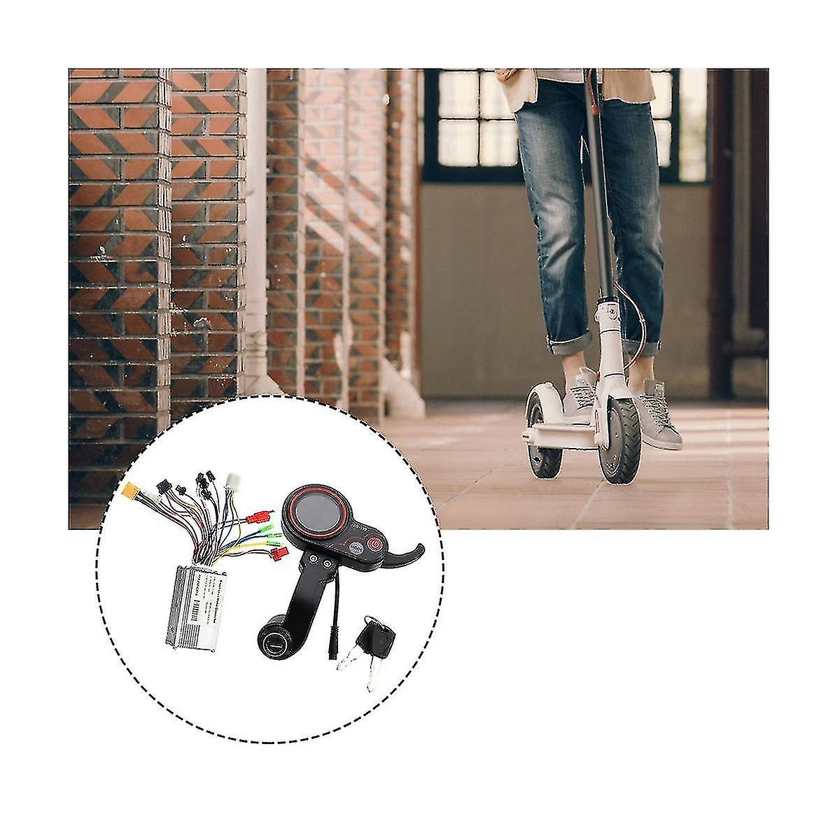 48V Controller+zq-100 Mileage Meter With Key Speed Adjustable Electric ...