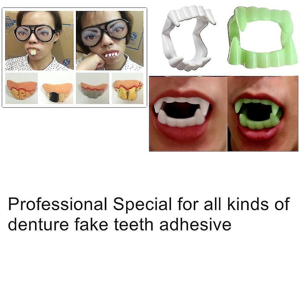 Dental Denture Oral False Fake Teeth Smile Veneers Paste Braces ...