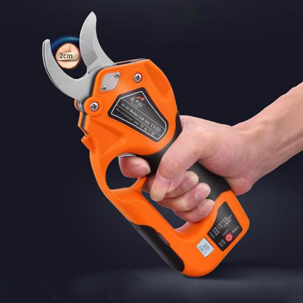 Cordless Electric Pruner Pruning Shear Efficient Fruit Tree Bonsai ...