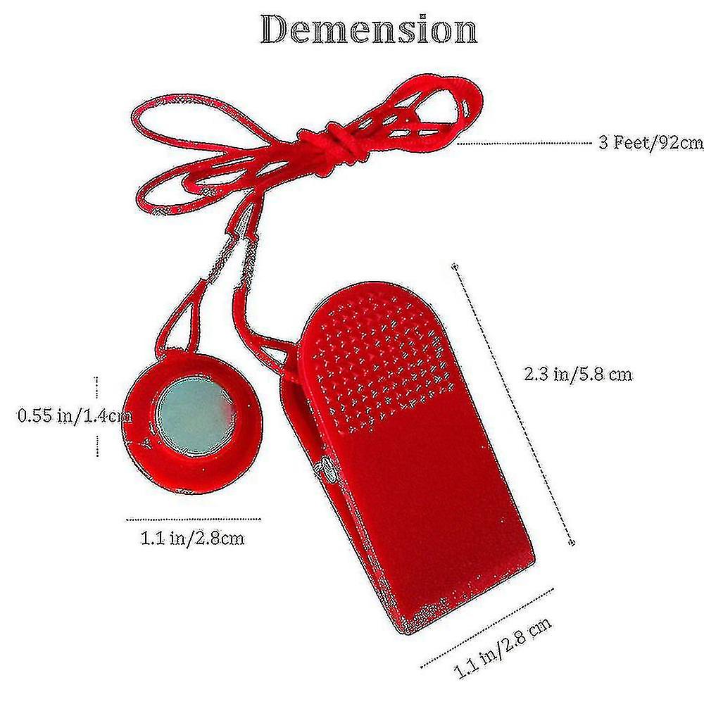 Universal Magnetic Treadmill Running Machine Safety Key Security Switch ...