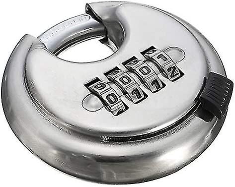 70mm Combination 4 Position 304 Stainless Steel Discus Disc Padlock ...