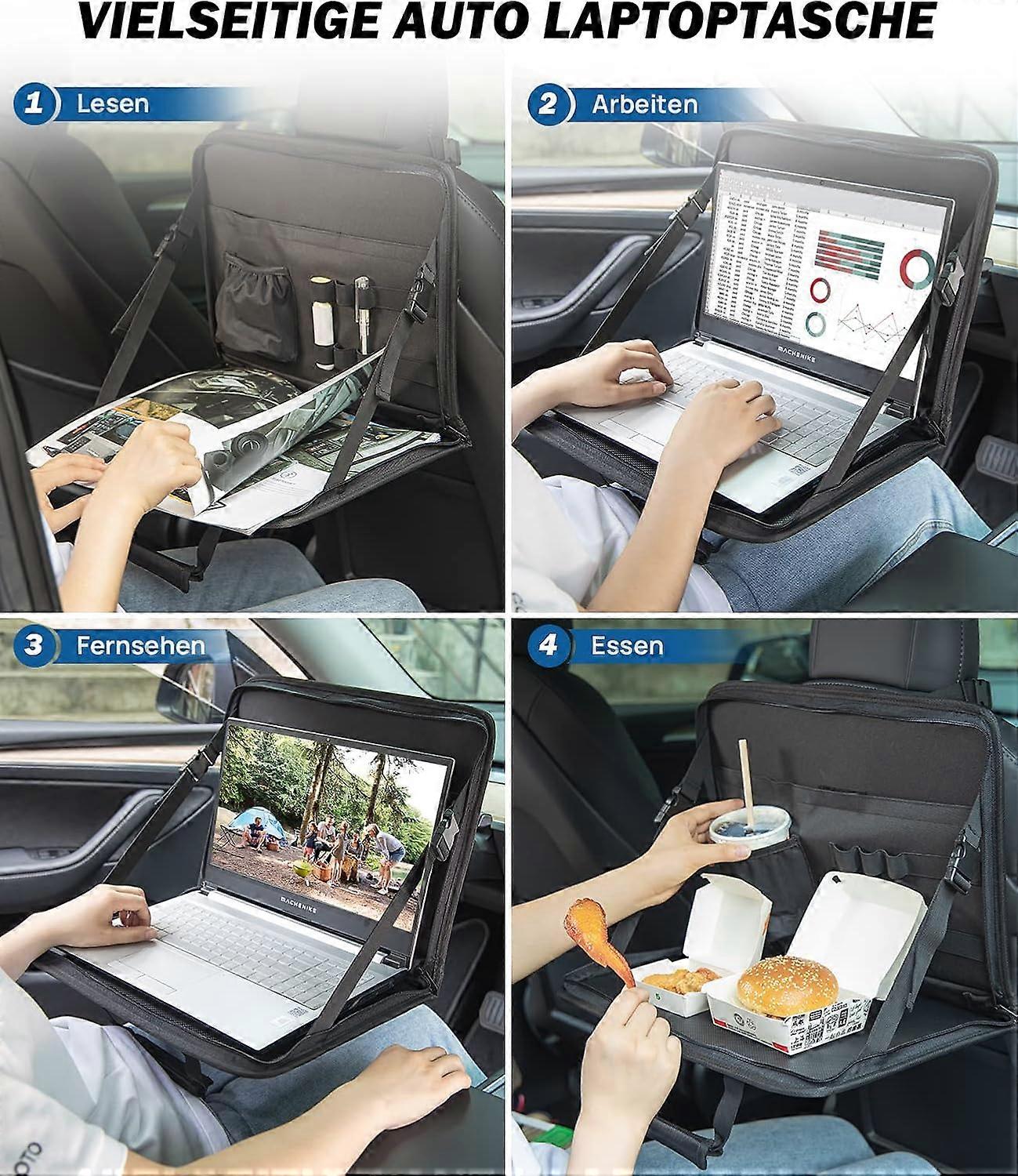 Car Steering Wheel Tray, Laptop Table with Cup Holder, Car Organizer ...