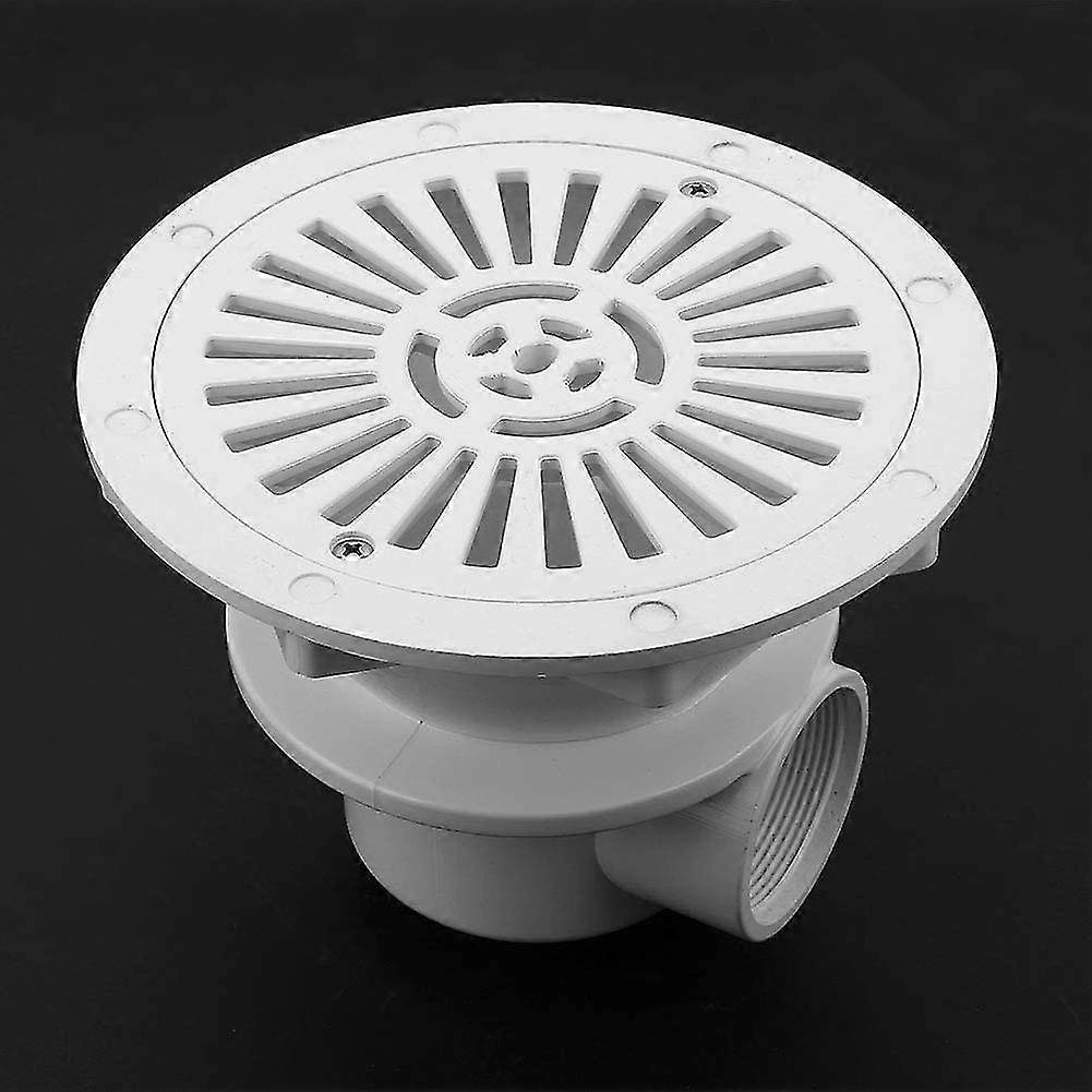 Pool Main Drain, Pool Main Drain Floor Drain Round Swimming Pool On The ...