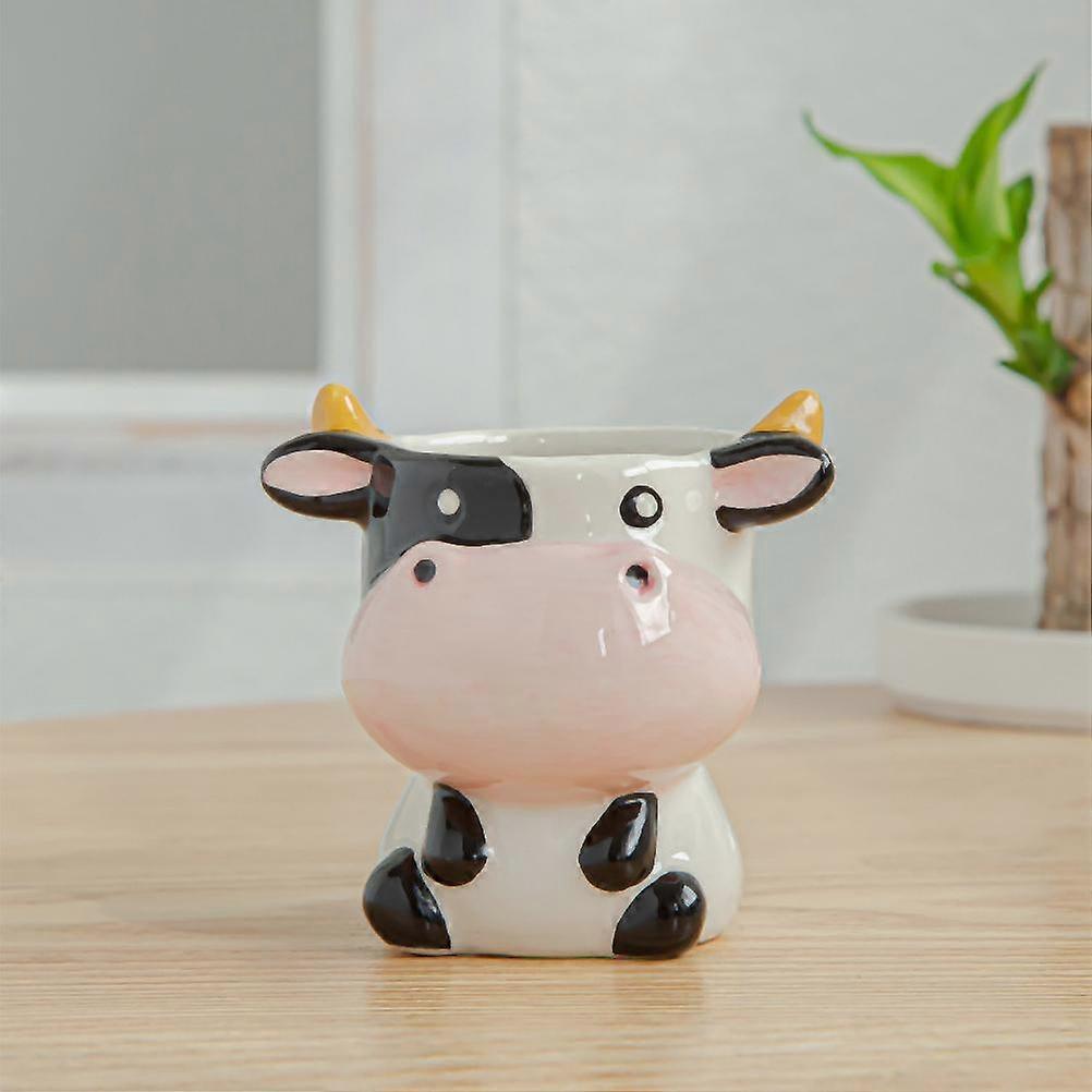 Cute Ceramics Animal Shaped Plant Pots Cartoon Succulent Flower Pots ...