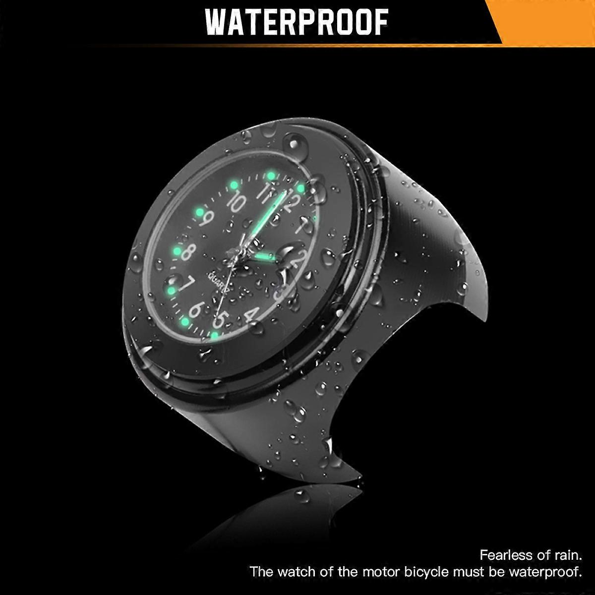Waterproof Motorcycle Handlebar Clock, Pendulum Wall Clock, Scooter ...