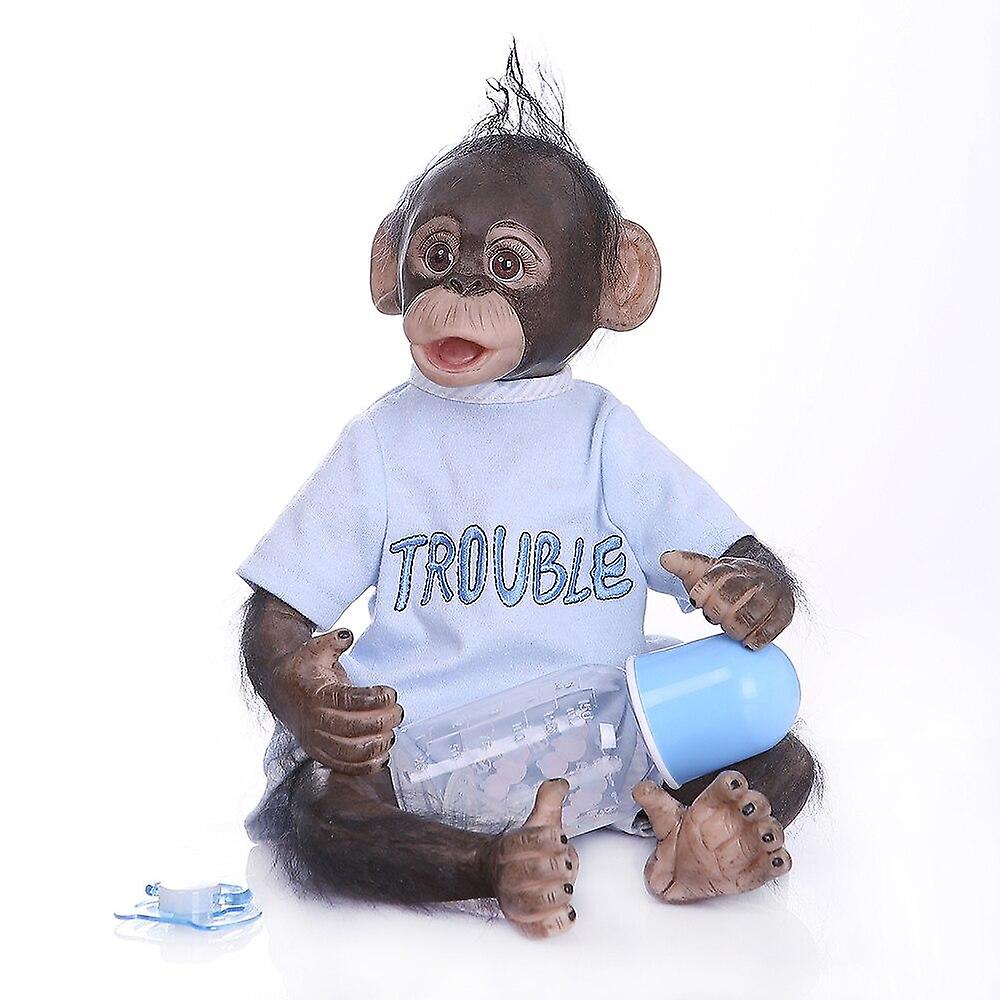 Baby Monkey Wearing Clothes