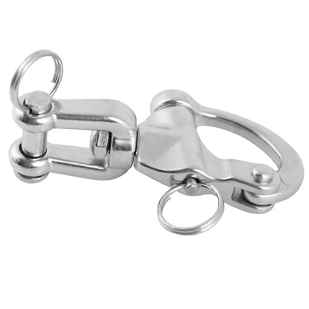 Quick Release Swivel Eye Snap Boat Shackle Stainless Steel Marine Yacht ...