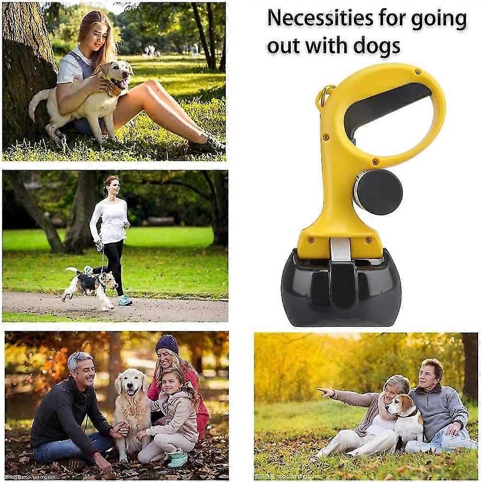 Dog Poop Shovel, Pooper Scooper Dog Poop Shovel With Heilwiy Foldable ...