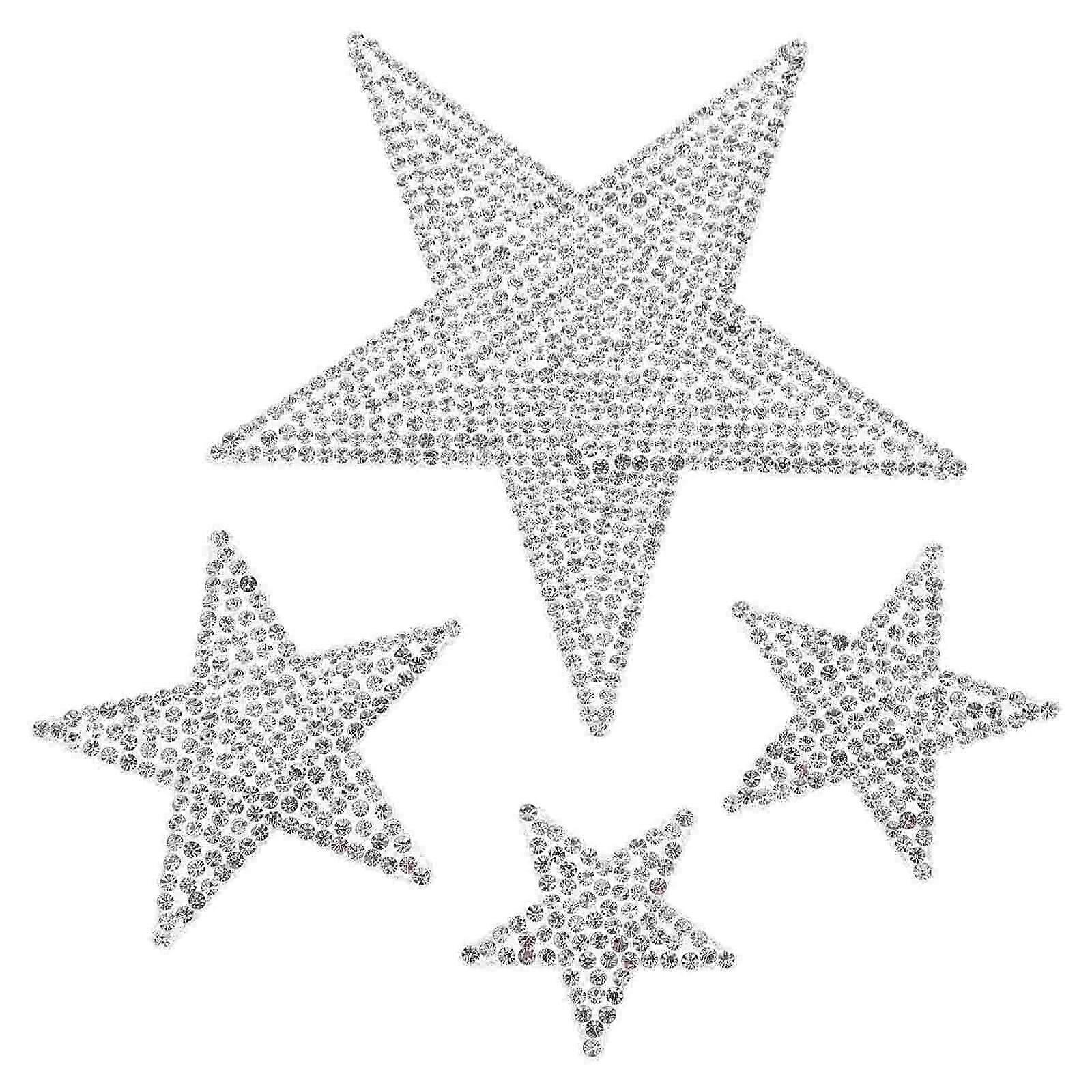 Window Trim Full Diamond Body Sticker Bling Star Decal DIY Car Crystal ...