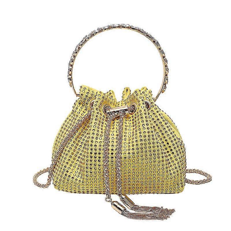 Women's Rhinestone Purse Luxury Diamond Shining Clutch Chain Crossbody ...