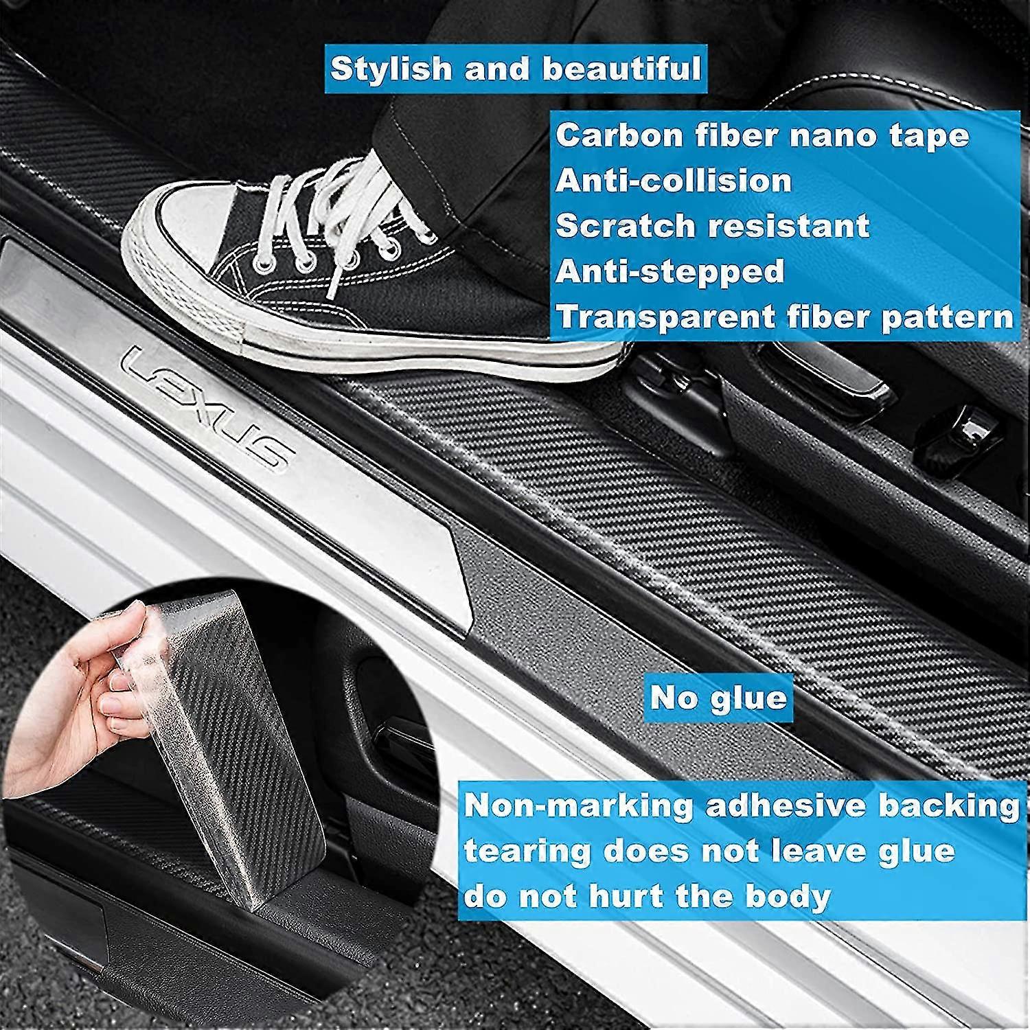 Car Door Edge Guard 2 Rolls Car Door Entry Edge Guard Bumper Protector ...
