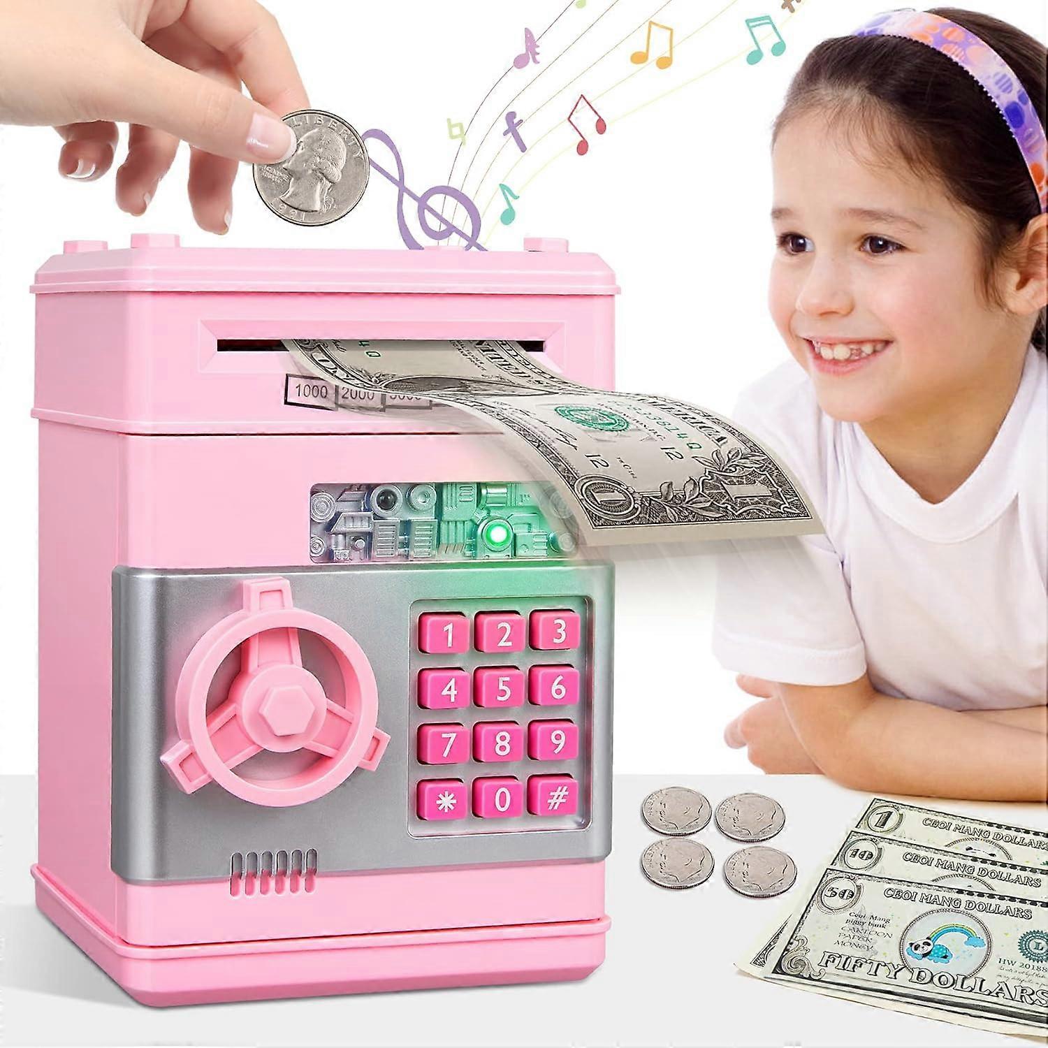 Money Saving Box for Teen Girls Toys Age 6-8-10-12, Christmas Birthday ...