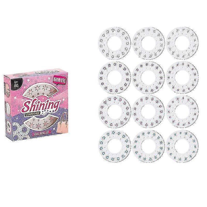 Shining Bling Diamond Hair Sparkle Stapler Machine Set Gems For Decor ...