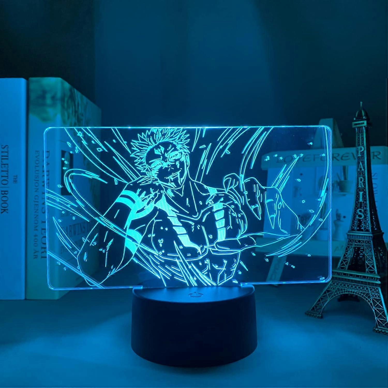 XYC Anime Jujutsu Kaisen Sukuna Led Light for Kids Birthday Gift Desk ...