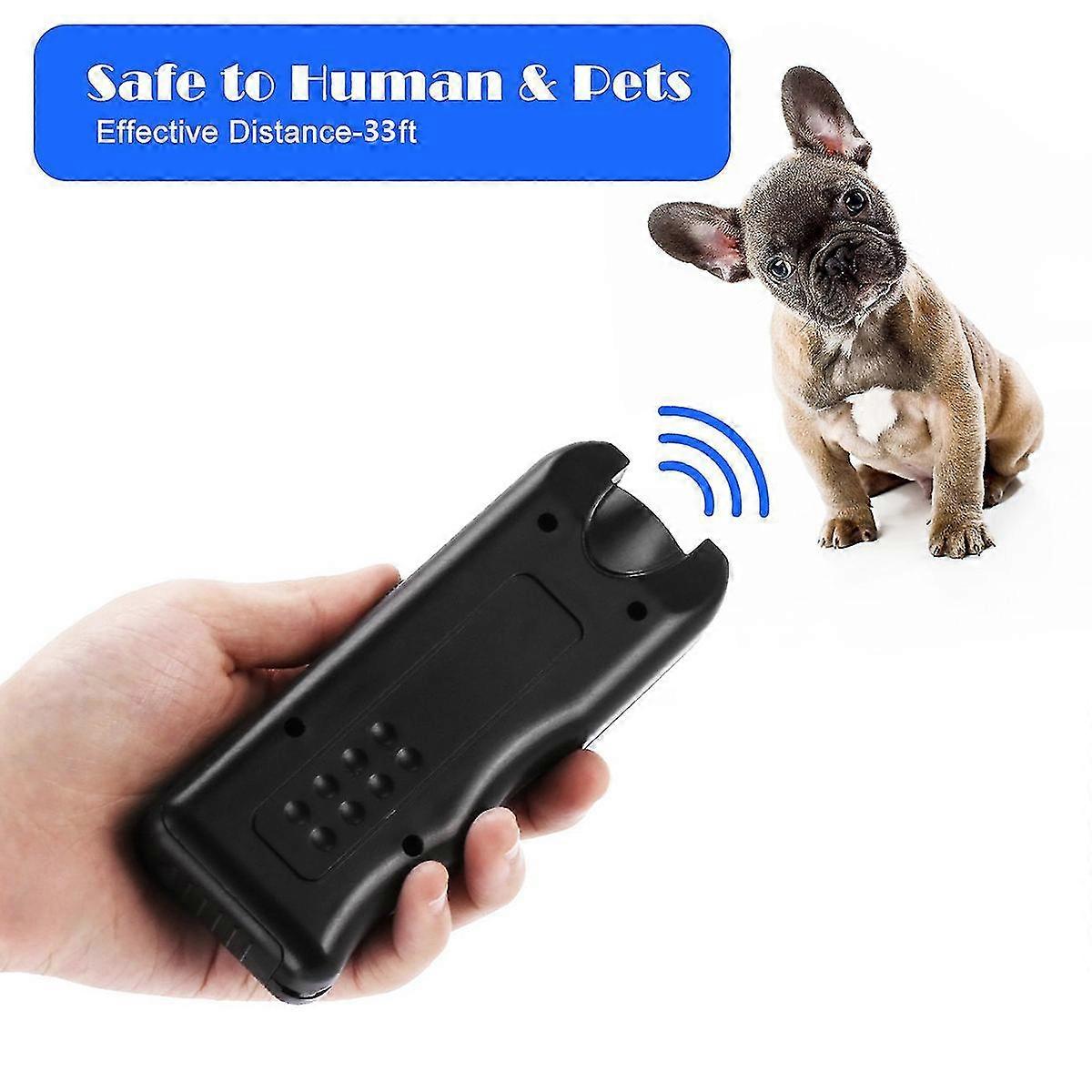 Handheld Dog Repellent, Ultrasonic Dog Trainer, Portable Electronic Dog ...