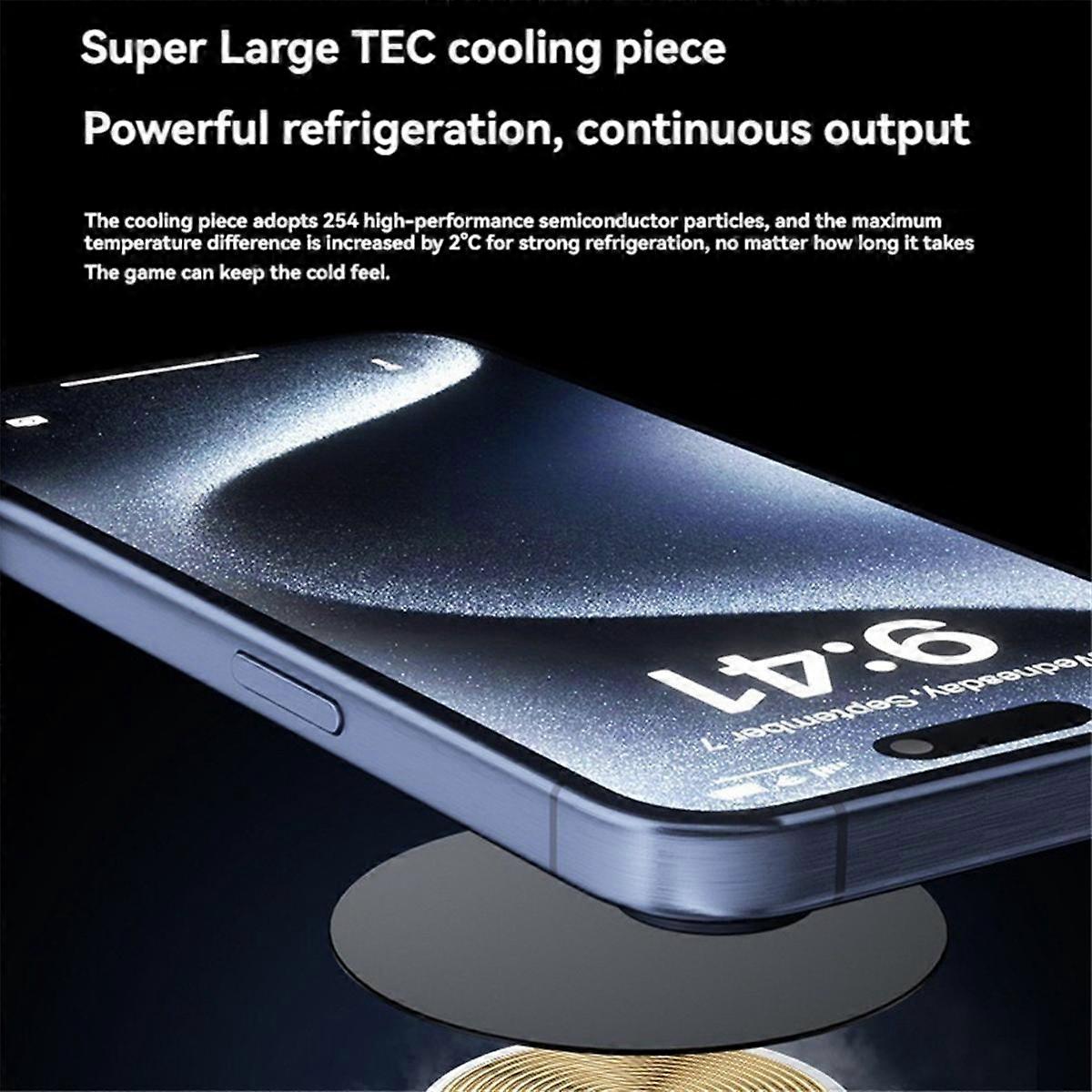 Phone Cooler Water-Cooled Semiconductor Radiator Portable Cooling ...