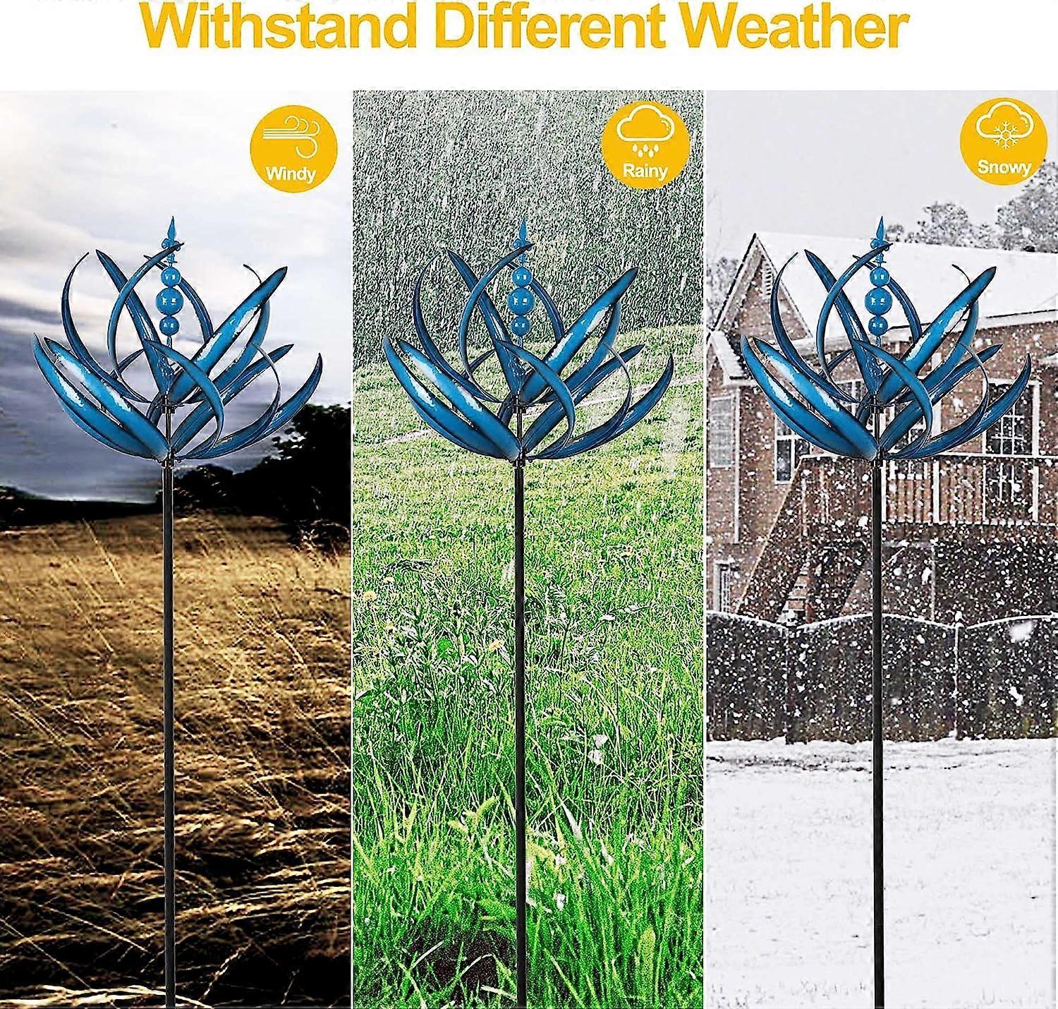 Harlow Wind Spinner Rotator, Wind Spinner for Yard and Garden, Large ...