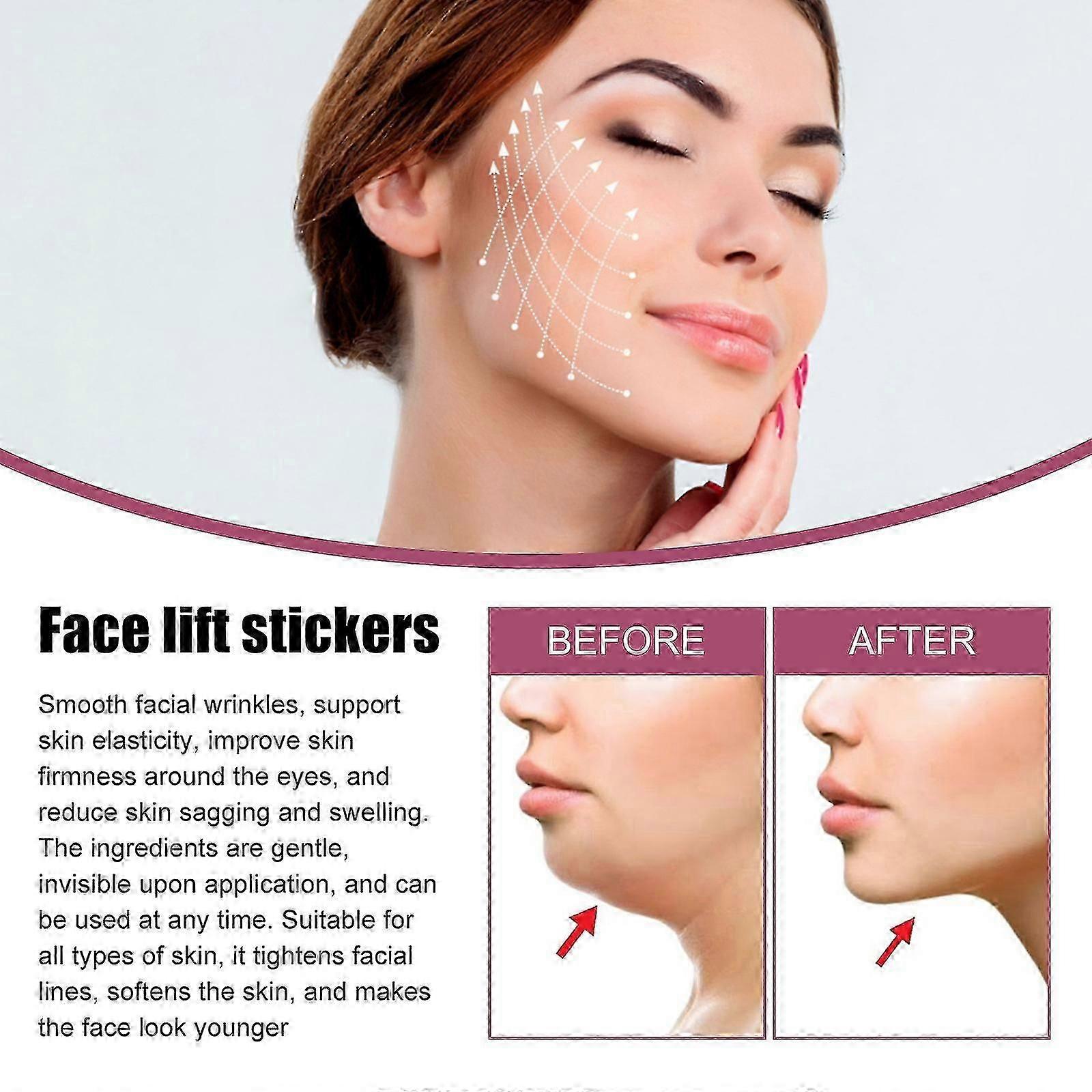 Face Lifting Tape To Reduce Fine Lines And Nasolabial Folds, Face ...