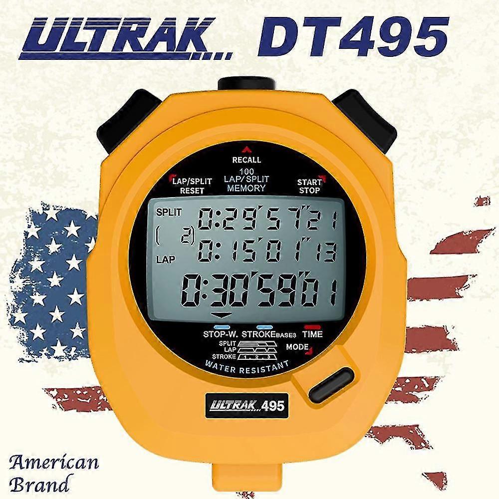 Electronic Stopwatch with Memory Display Timer for Athletics Training ...