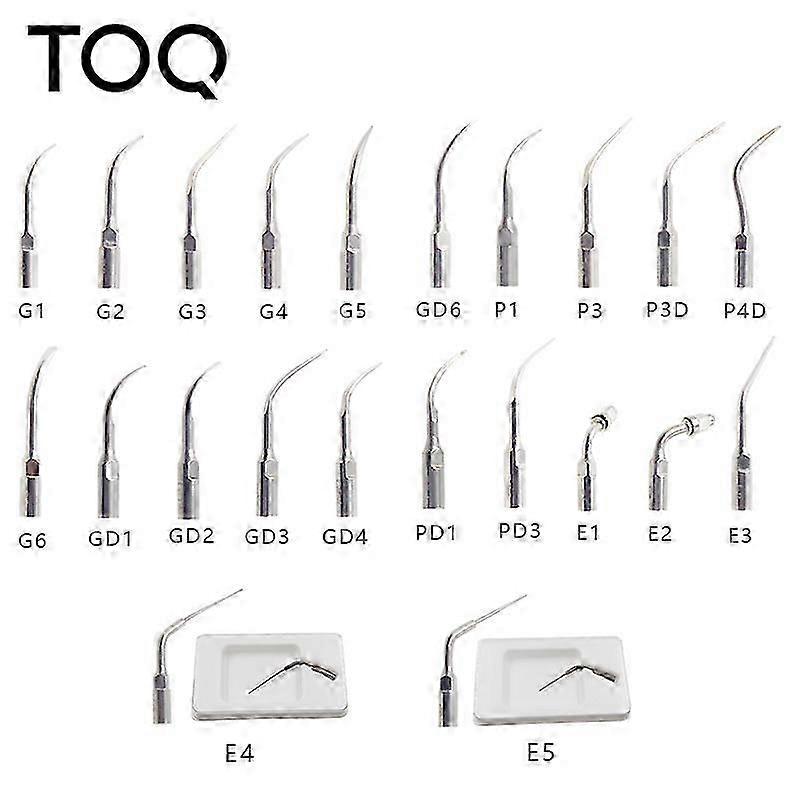 Dental Ultrasonic Scaler Tip Scaling Periodontics Endodontics Dentists ...