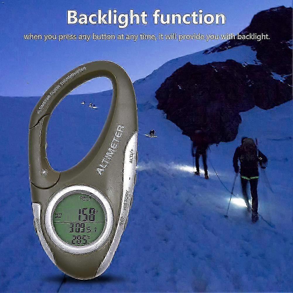 Digital Barometer Altimeter,Hiking Barometer, Altimeter for Hiking ...