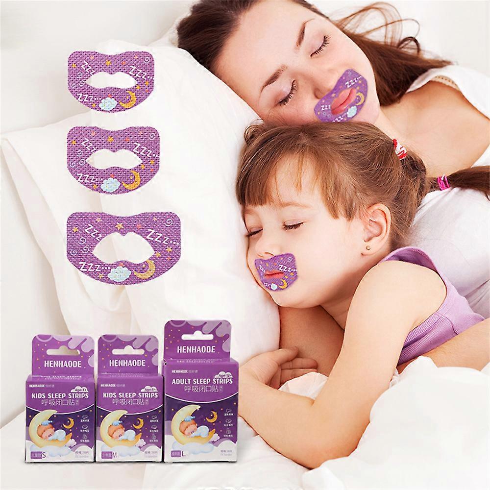 30 Sleep Strips for Kids- Sleeping Mouth Tape for Less Mouth Breathing ...