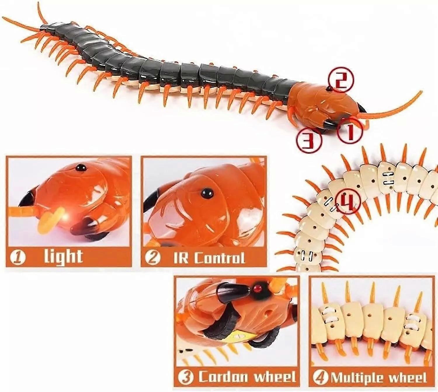 Centipede Cat Toy, Realistic Simulation Smart Sensing Remote Control ...