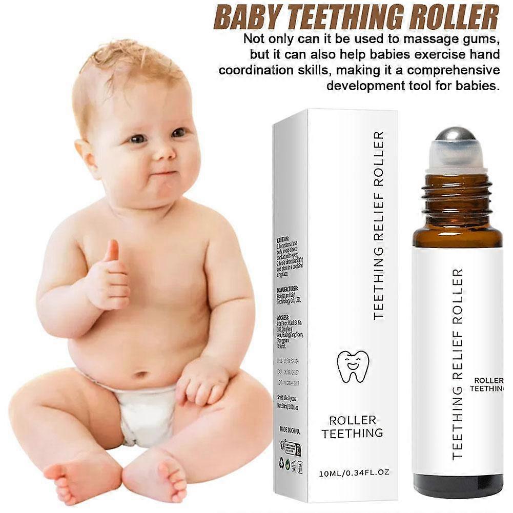 Teeth Relief Roller Essential Oil , Teething Roller Natural Pain Relief ...