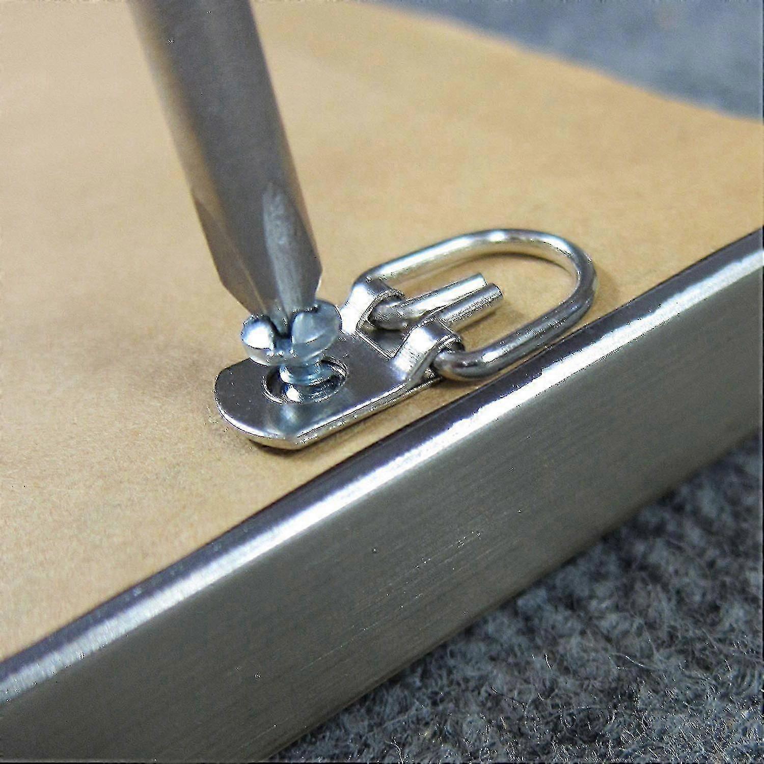 100 Pack D-ring Picture Hangers With Screws For Hanging Clock Paintings ...