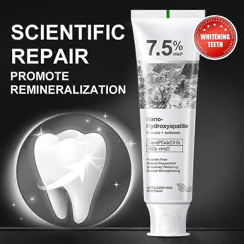 Hydroxyapatite Toothpaste, 7.5% Hydroxyapatite Toothpastes for Advanced ...