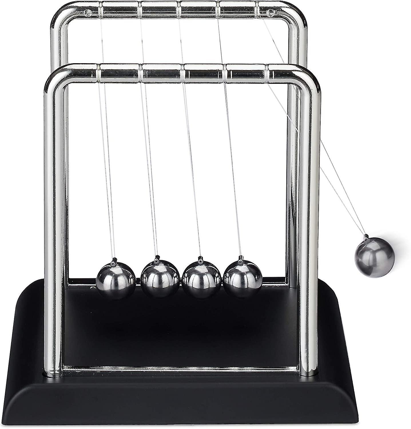 Newton Pendulum, Classic Shot Put Pendulum, 5 Balls, Physics Decoration ...