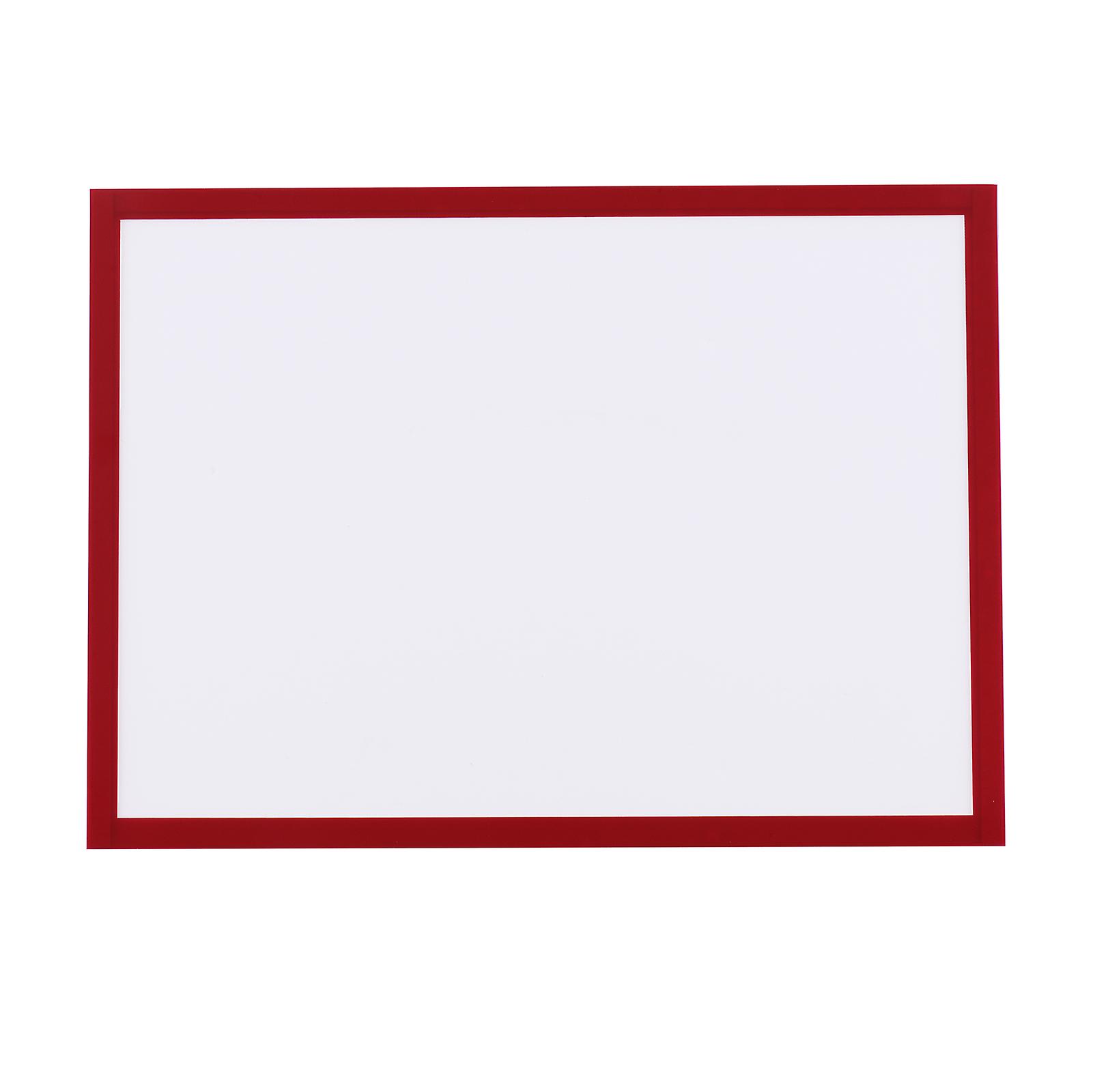 Magnetic File Frame Transparent Pvc Document Display Frame For A4 Size 