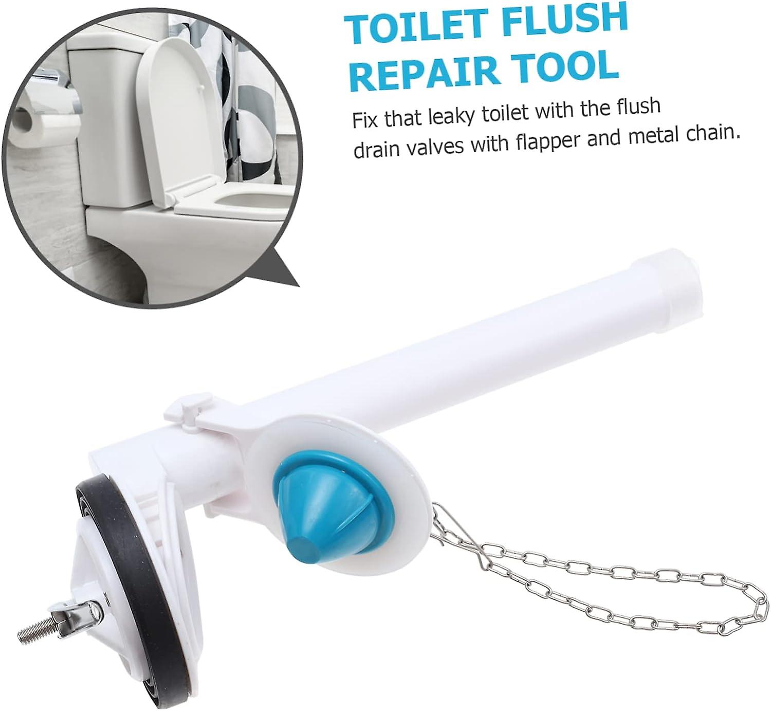 3pcs Toilet Tank Drain Flush Tank Valve Toilet Chain Toilet Flush ...