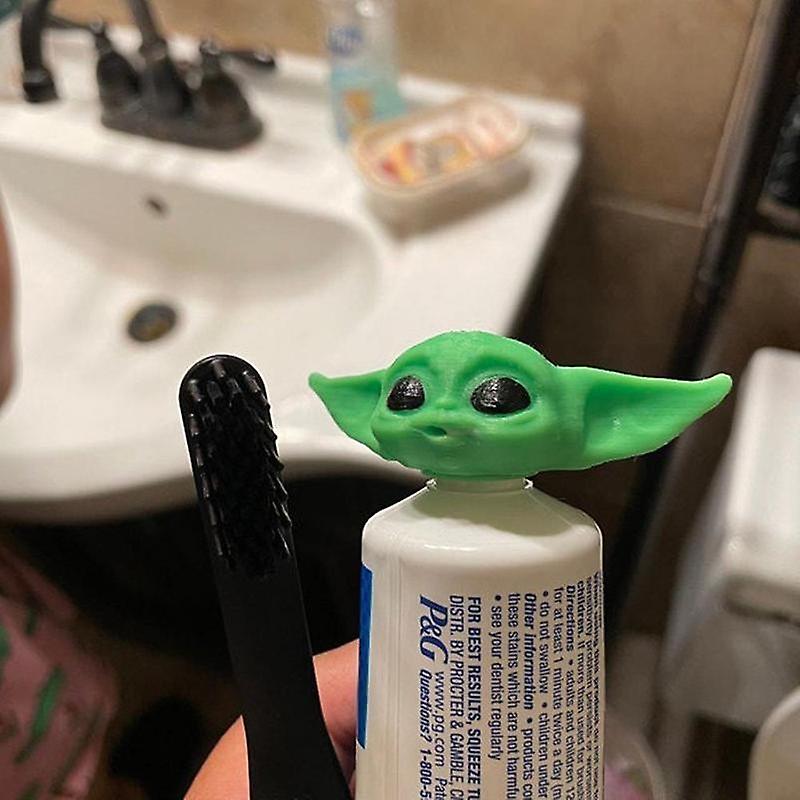 Toothpaste Topper 3d Print Yoda Toothpaste Topper Baby Closing ...