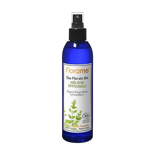 Organic Floral Lemon Balm Water Mist 200 ml of floral water