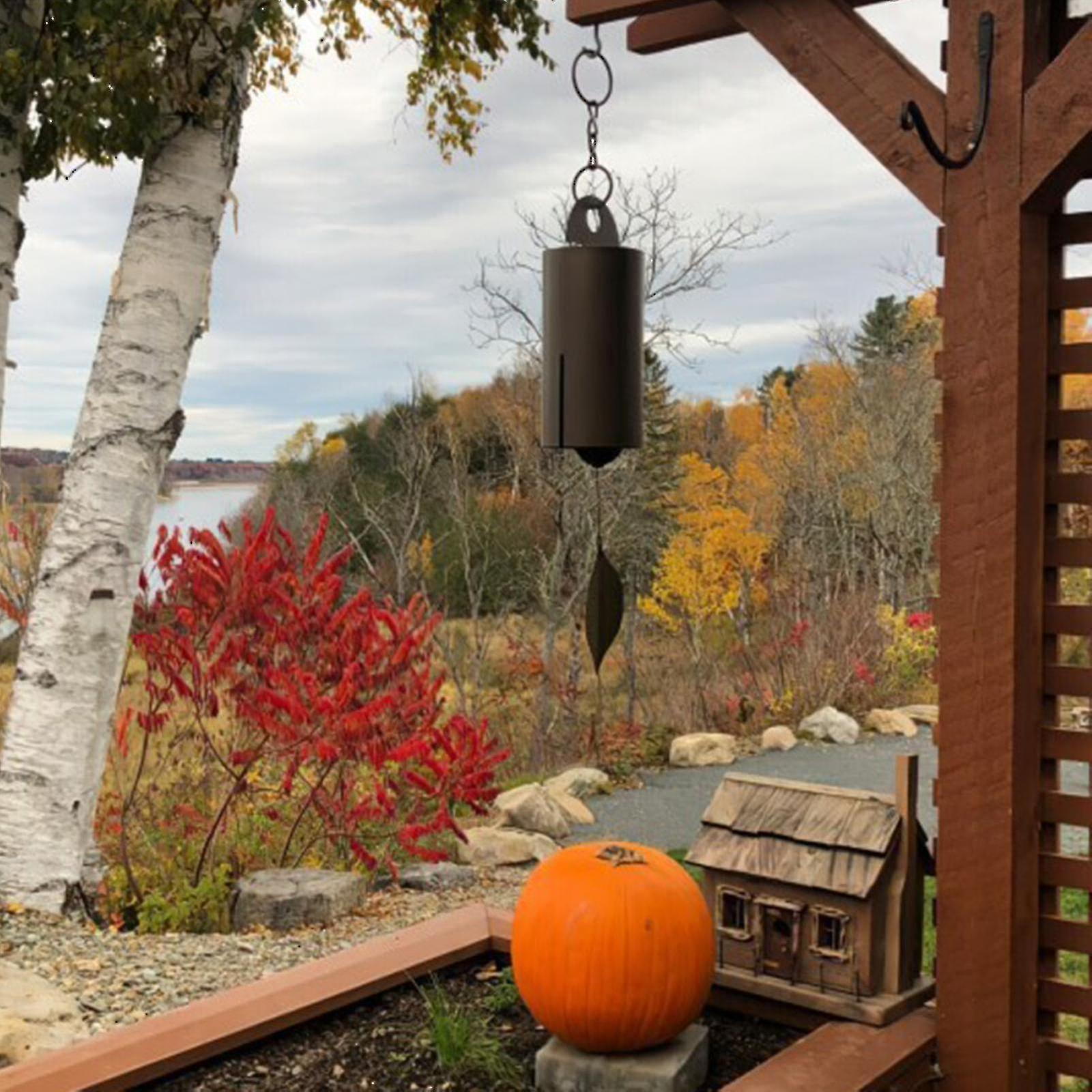 Deep Resonance Serenity Bell Windchime, Unique Low Tone Wind Chimes For ...