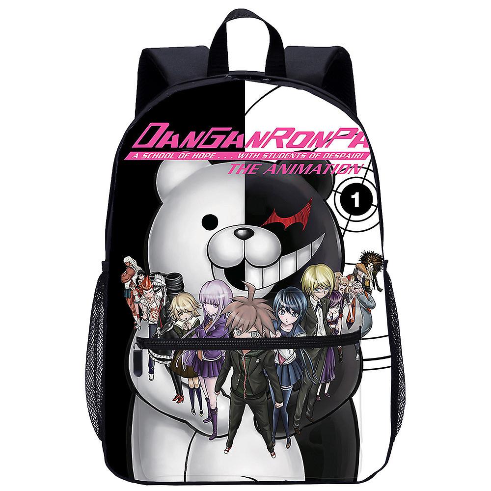 Japan Anime Danganronpa Dangan Ronpa 2 Monokuma Boys Girls Backpack ...