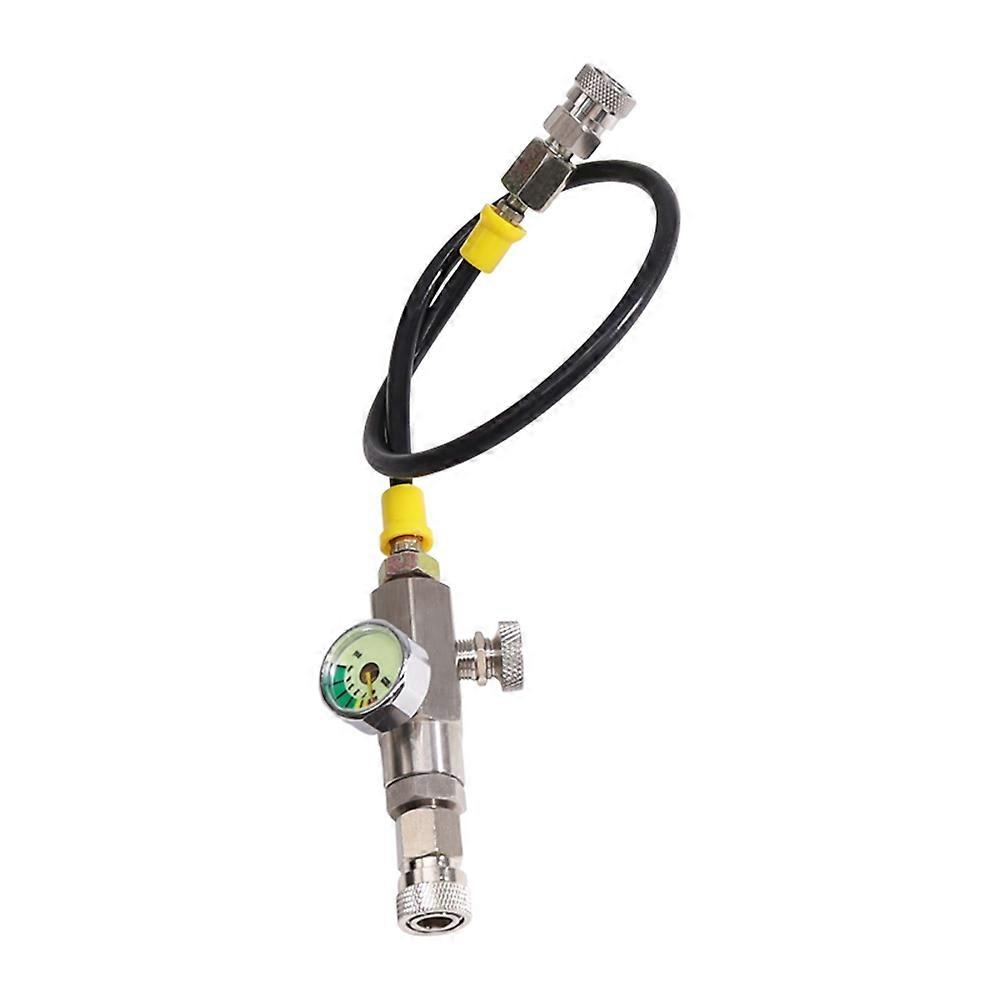 10Inch PCP Air Filling Adapter Escape Valves Quick Connect/Plug ...