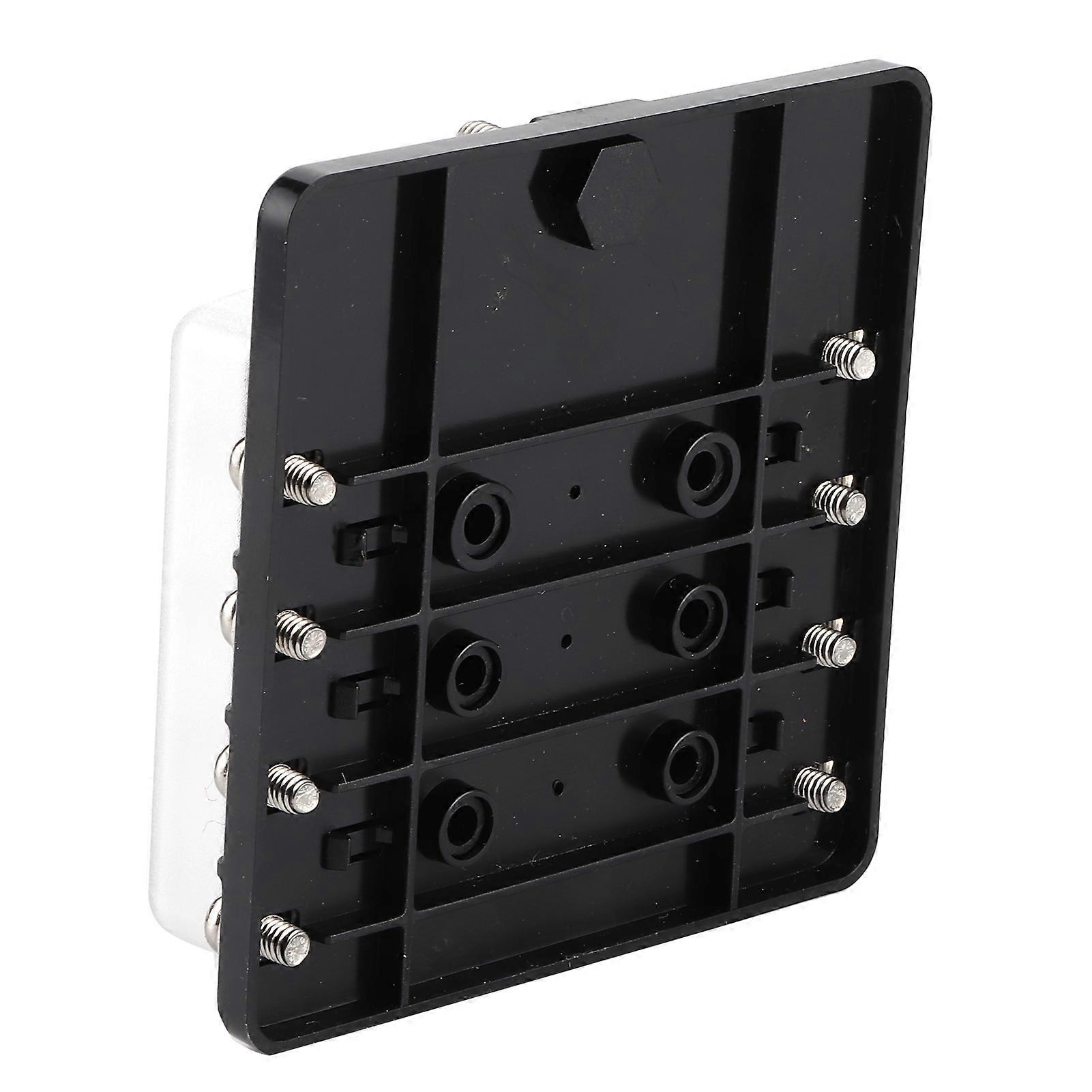 8-Way Screw Nut Terminal Fuse Box Blade Fuse Block Holders with LED ...