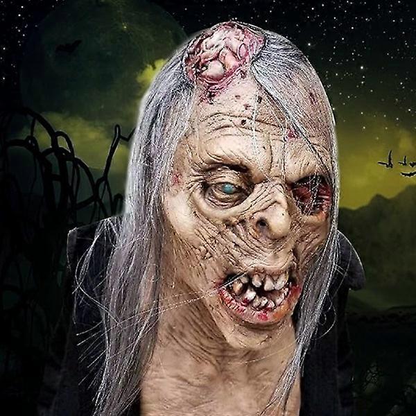 Horror The Walking Dead Zombie Mask Scary Halloween Costume Horror ...