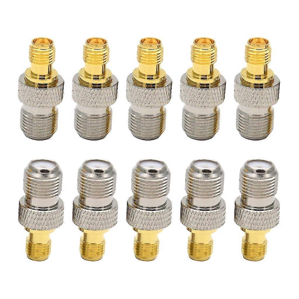 Sma To F Type Coax Connector Female To Female Reliable Brass ...