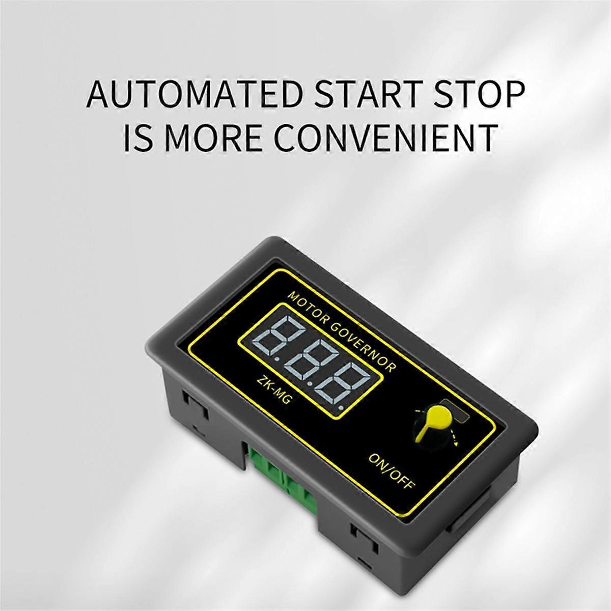 PWM DC Motor Speed Controller Motor Fan Controller with Display Motor Controller LED Dimming ...